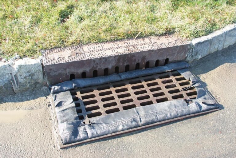 What Can Be Used To Protect Storm Drain Inlets?